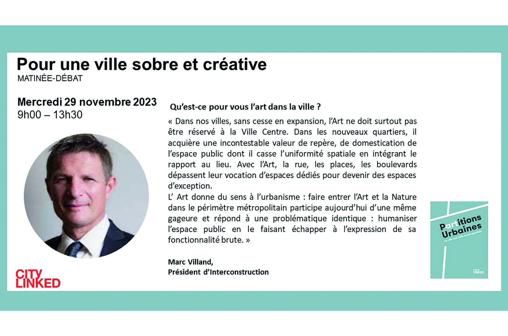 Échange avec Marc Villand, Président d'Interconstruction - Détour